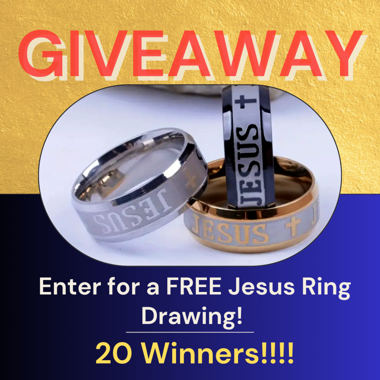 LA UMC ANNUAL CONF. – Jesus Ring Giveaway – NACP – United Methodist Men